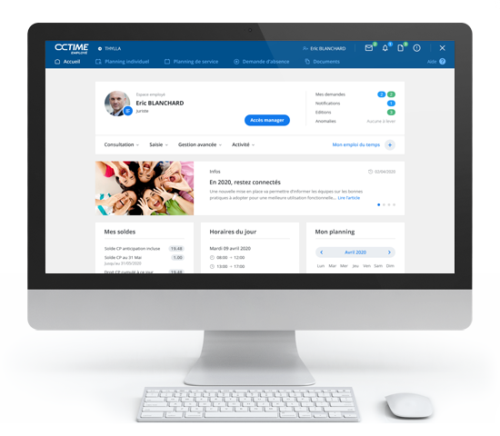 Portail RH Octime : centraliser les données et informer vos collaborateurs