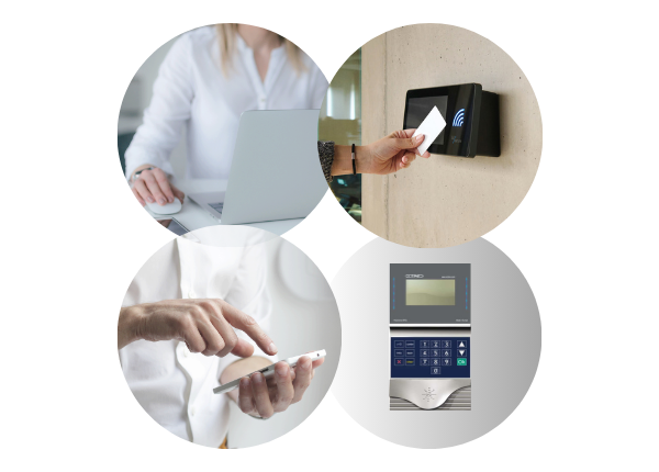 Badgeuse Pointeuse : le temps enregistré